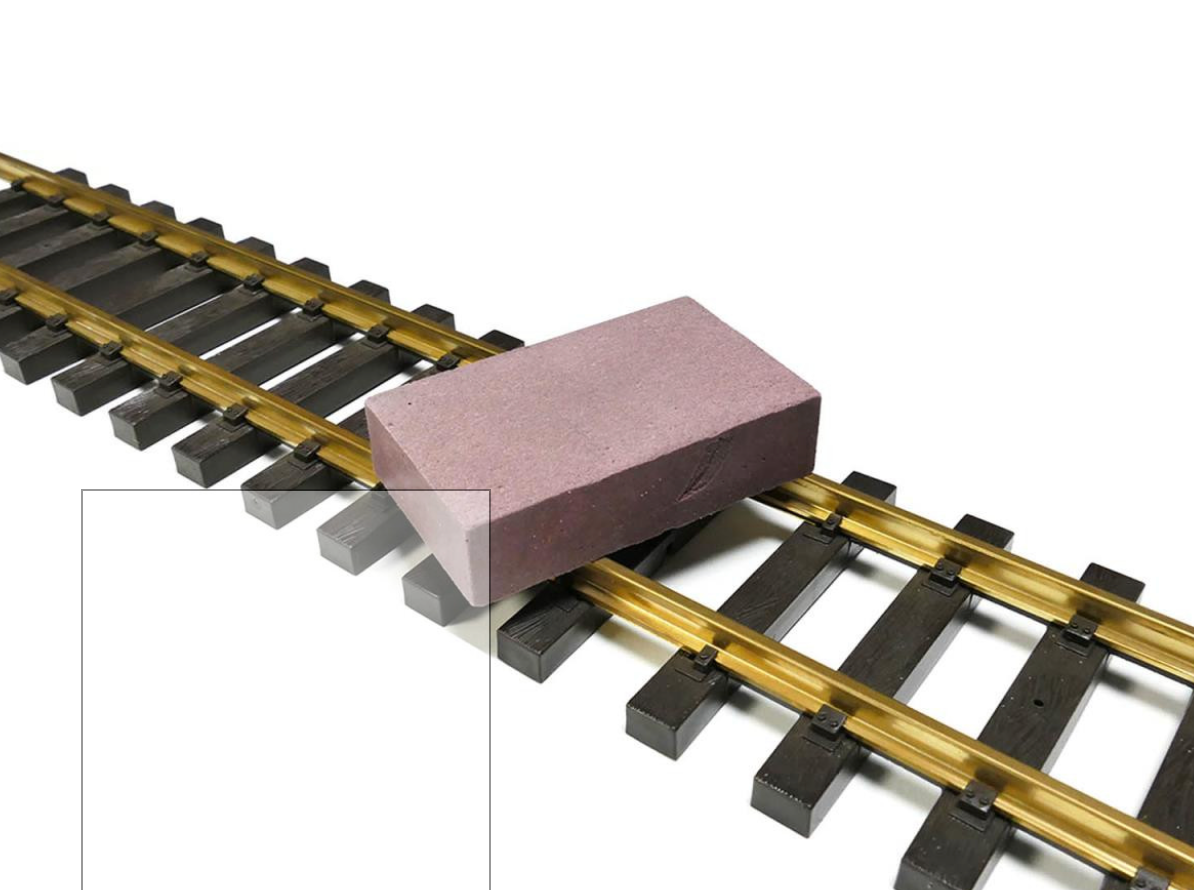 Gaugemaster premium large track rubber 77x60x20mm – Simon's Trains