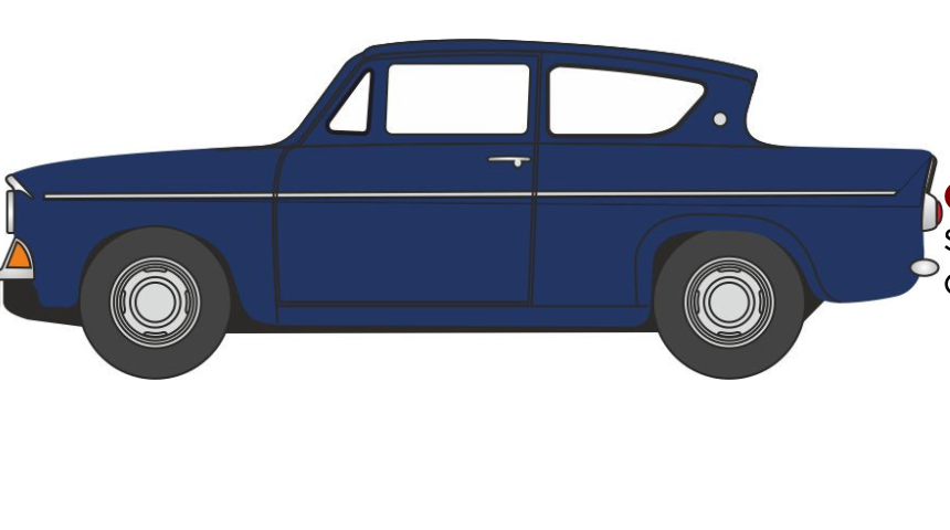 76105011 - FORD ANGLIA AMBASSADOR BLUE – Simon's Trains