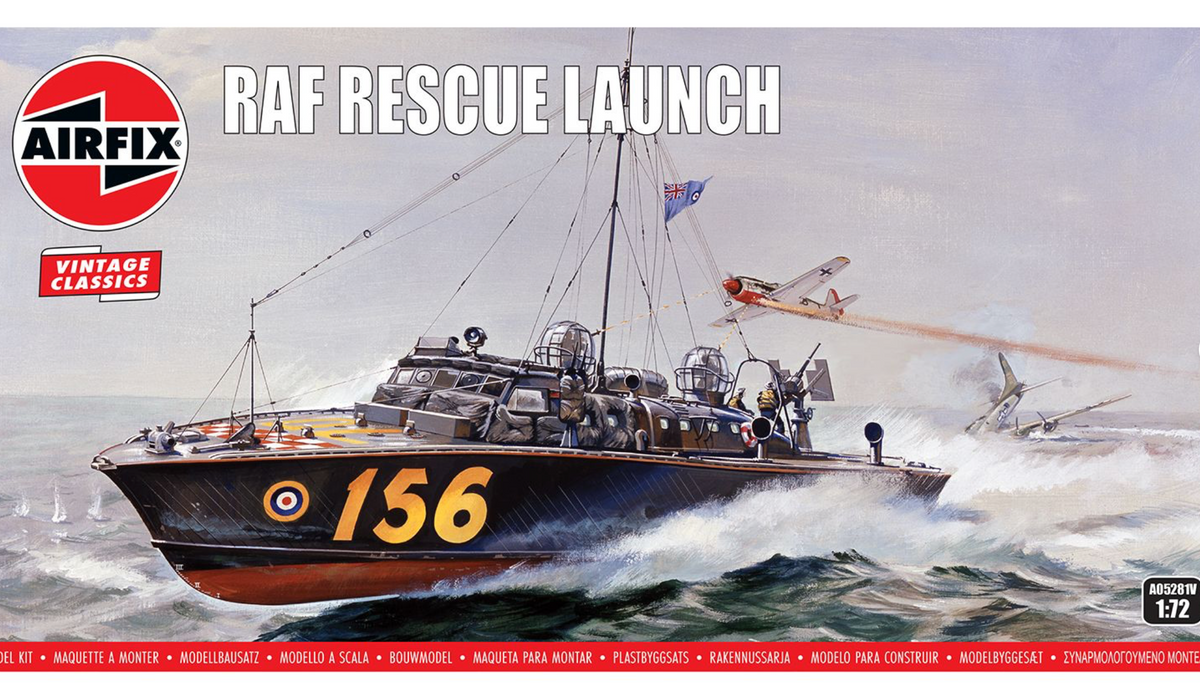 Airfix - A05281V - British RAF Rescue Launch (1:72 Scale) – Simon's Trains