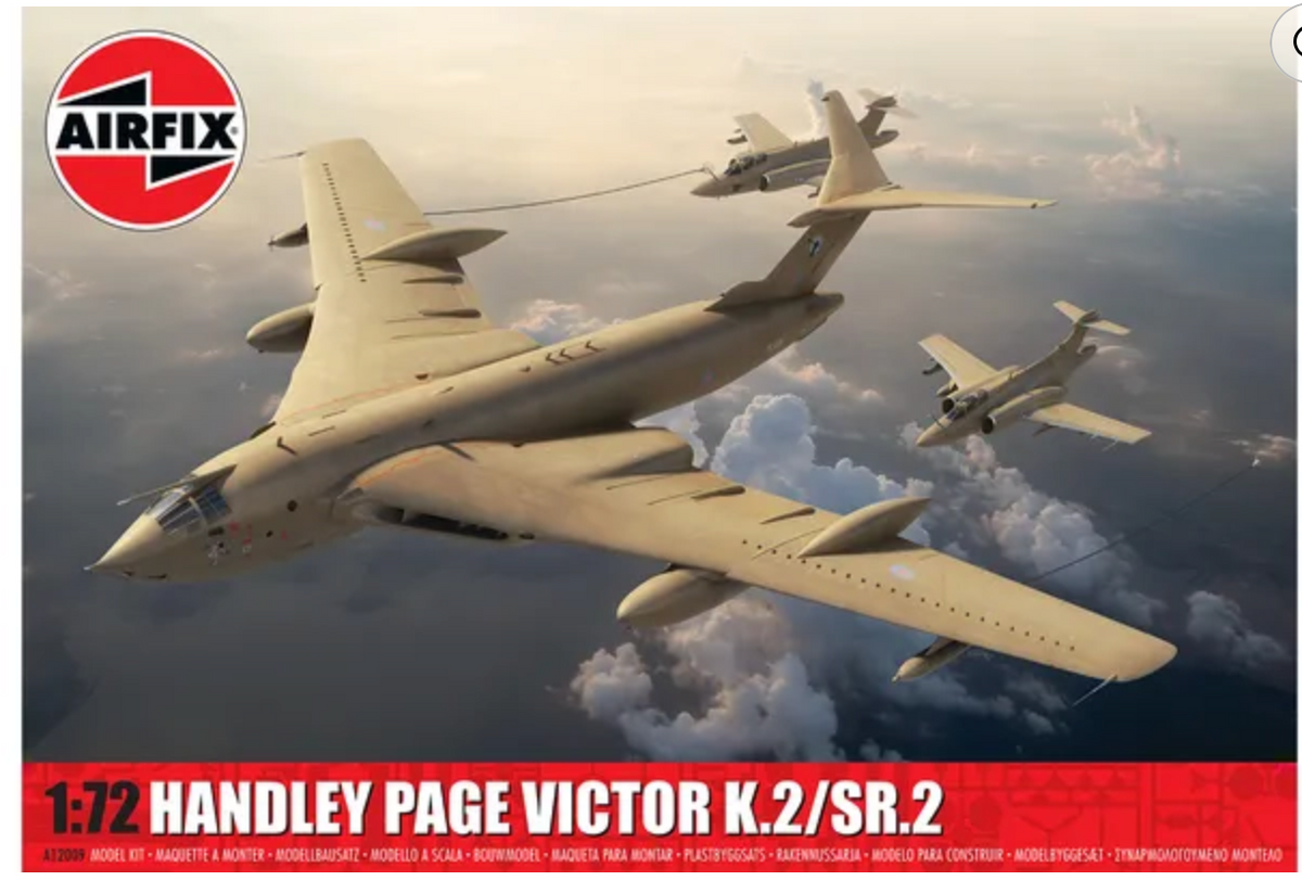 Airfix - A12009 - British Handley Page Victor K.2 (1:72 Scale) – Simon ...