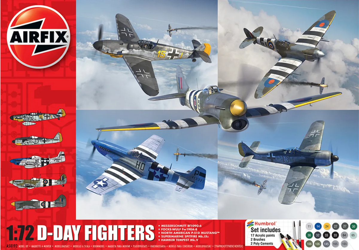 Airfix - A50192 D-Day Fighters Gift Set- 1:72 Scale – Simon's Trains