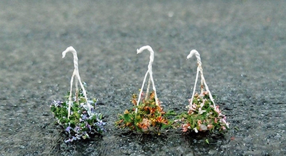 Tasma 01024 Hanging Baskets, pack of 6 assorted – Simon's Trains