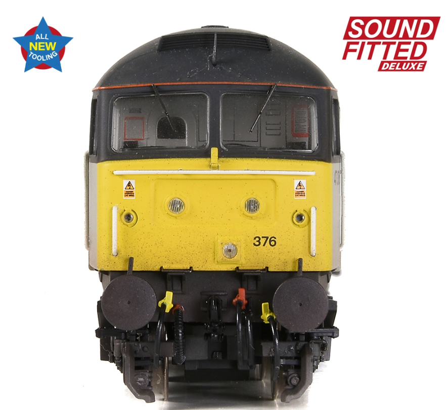 35-430SFX Class 47/3 47376 'Freightliner 1995' Freightliner Grey, weat ...