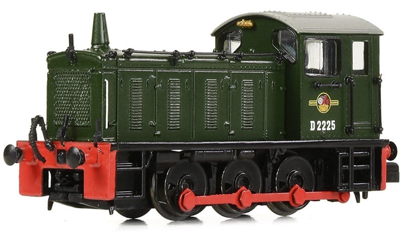 371-055 - Graham Farish - Class 04 Diesel Shunter D2225 BR Green Late ...