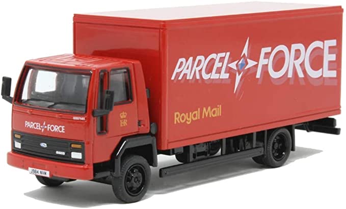 76FCG005 Ford Cargo Box Van Parcelforce – Simon's Trains