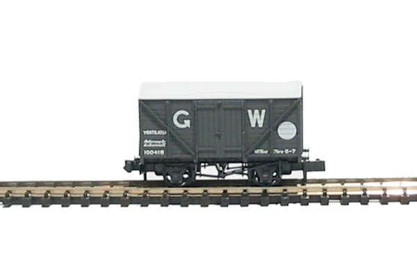 NR-43W 10ft Box Van Standard Type GW Dark Grey – Simon's Trains