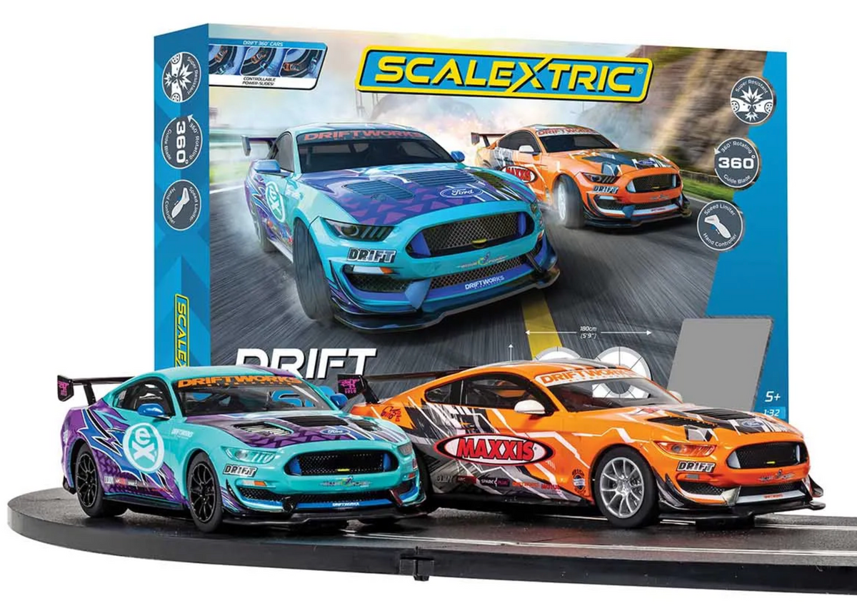 C1421M Scalextric Drift 360 Race Set – Simon's Trains