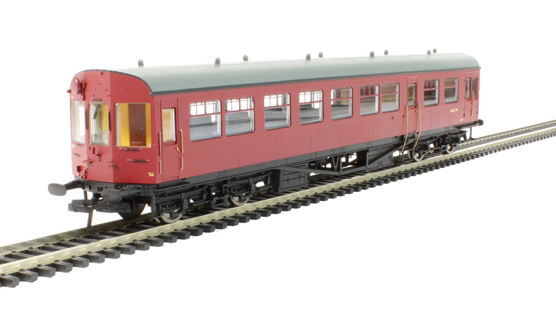 39-577 Hawksworth A38 Auto-trailer W237W in BR unlined crimson – Simon ...